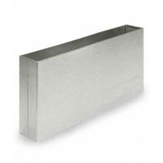 Jacknob J-42069 Restroom Partition Pilaster Shoe 6inL X 1-1/4inW X 4inH ...