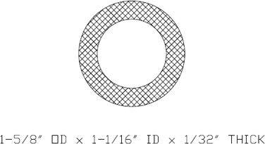 Anti-Rotation Abrasive Washers (Two Pack)