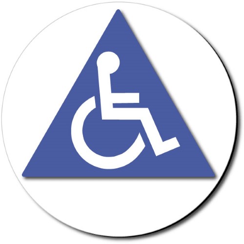 ADA Restroom Signs EP15AGAWBCA CA ALL GENDER ACCESSIBLE Restroom Door ...