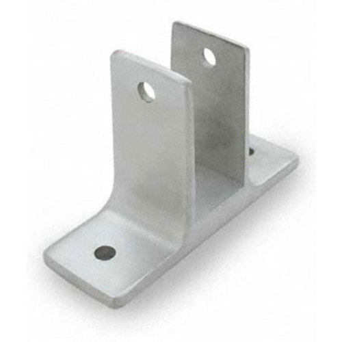 Jacknob J-1633 Restroom Partition Wall Bracket Two Ear 7/8" Stainless Steel