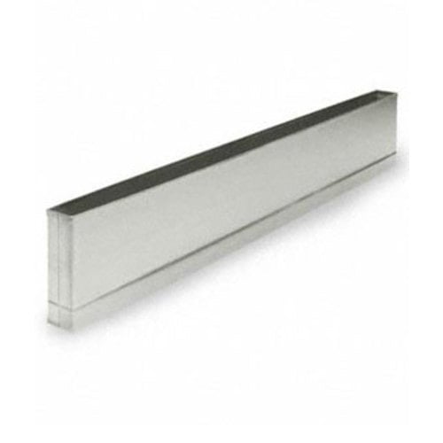 Jacknob J-34149 Restroom Partition Pilaster Shoe 14"L X 1"W X 3"H Satin ...