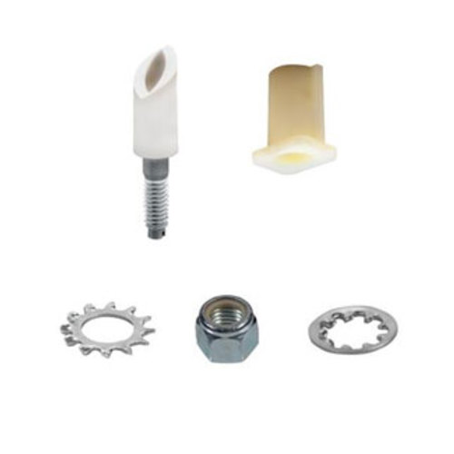 Jacknob J-98285 Restroom Partition Cam Round 5/8in Keylock, Use With ...